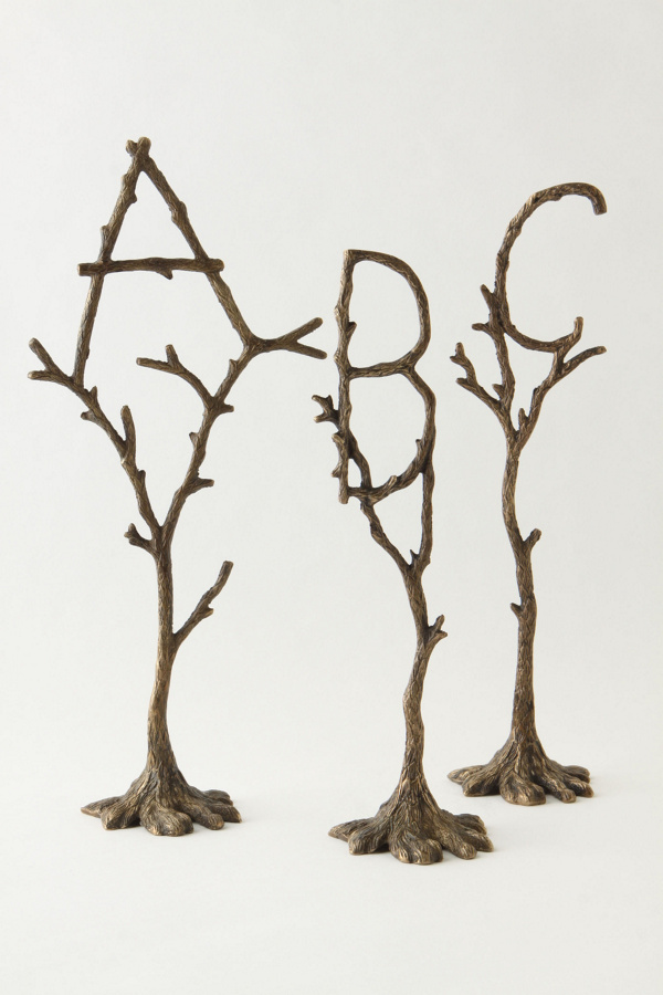 Tree Monogram | Anthropologie