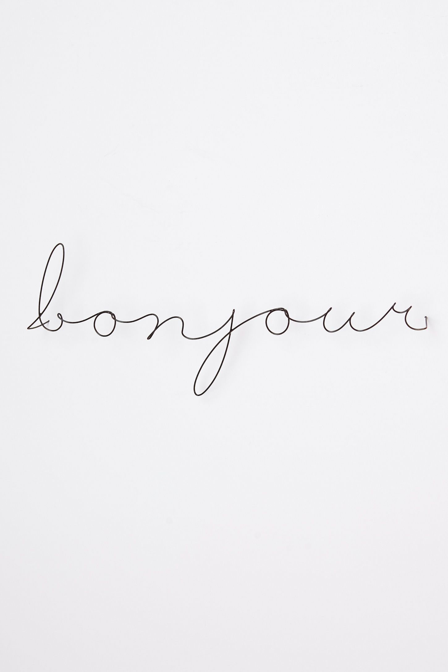 Wire Script Sculpture | Anthropologie