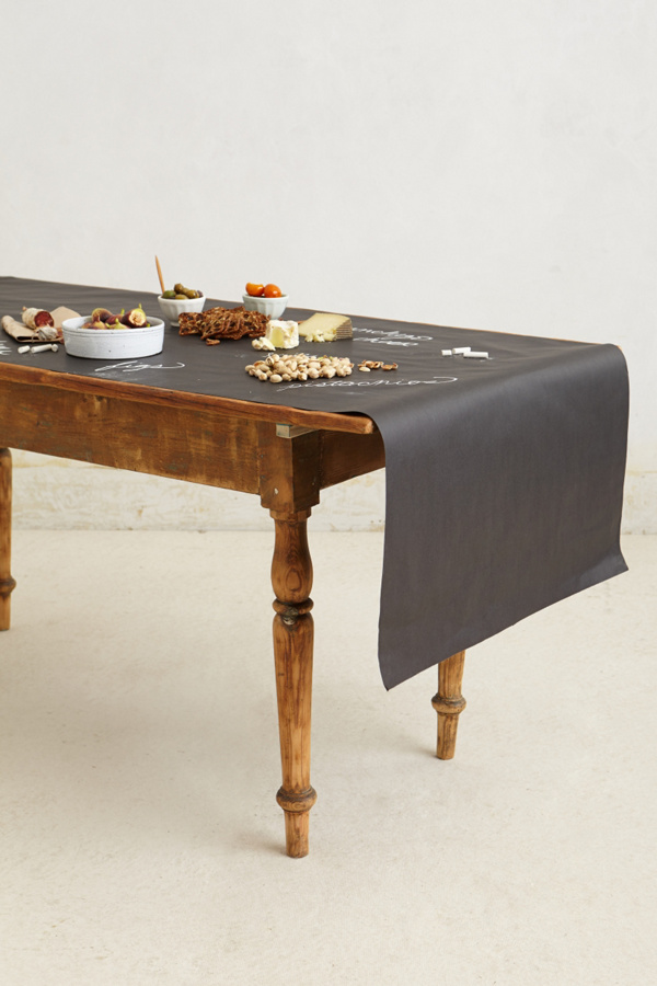 Chalkboard Table Runner | Anthropologie