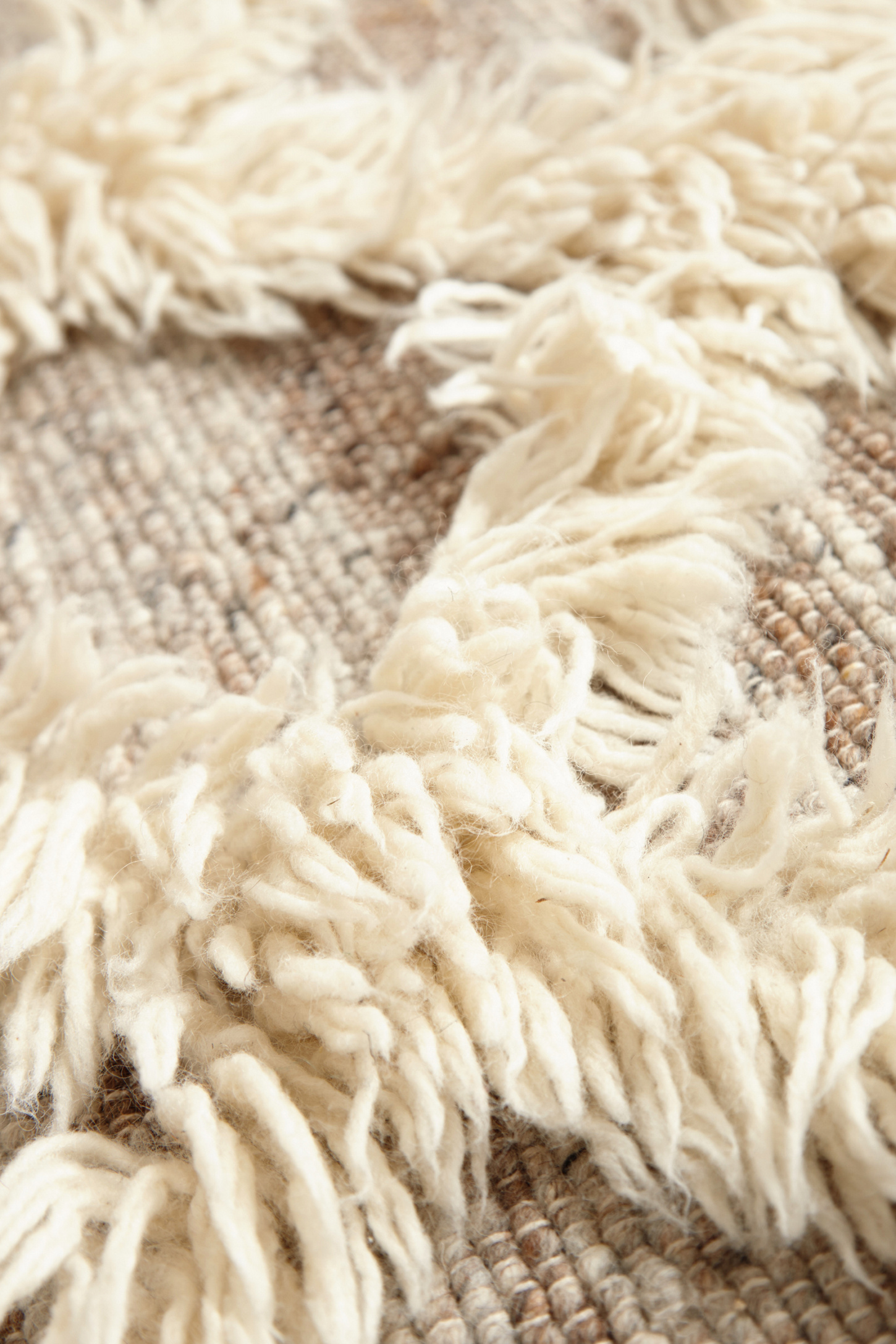 Lattice Flokati Rug | Anthropologie