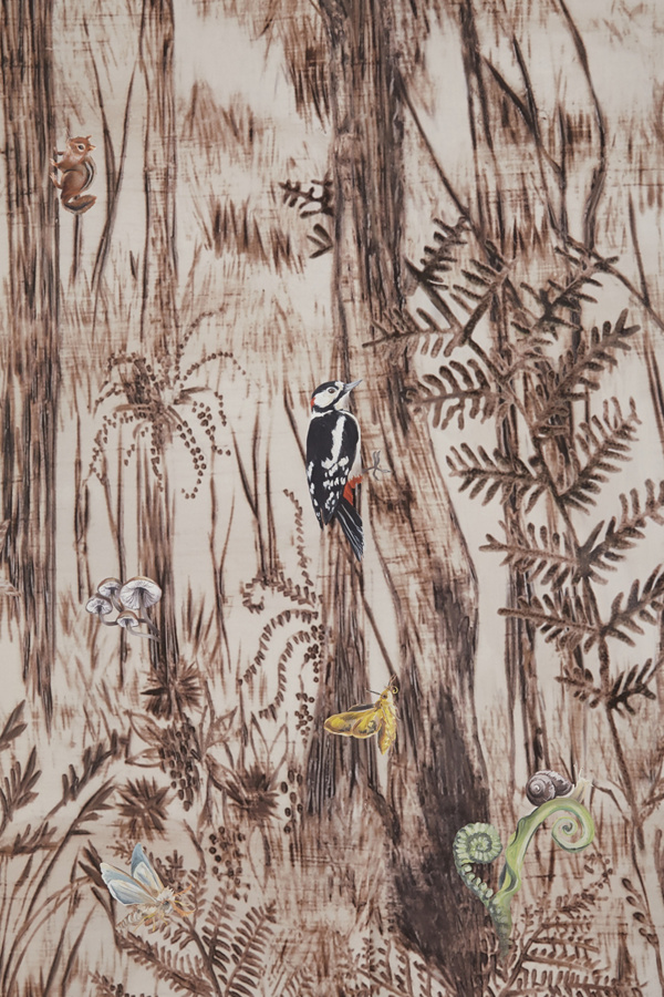 Tree Whisper Mural | Anthropologie