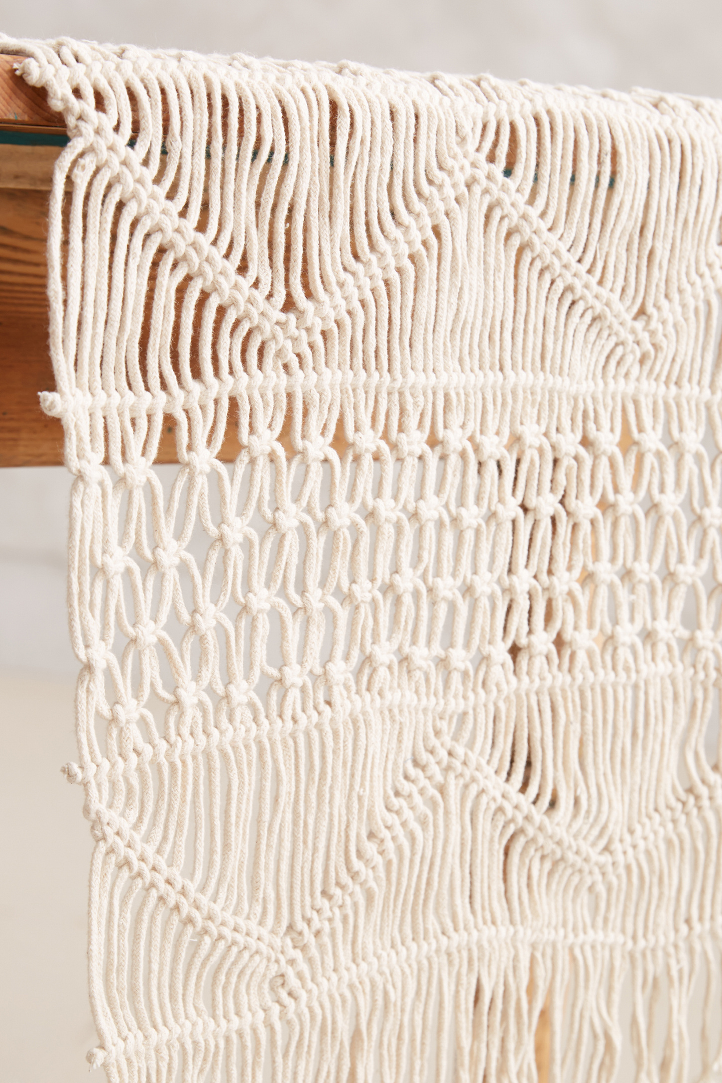 Handwoven Macrame Runner | Anthropologie