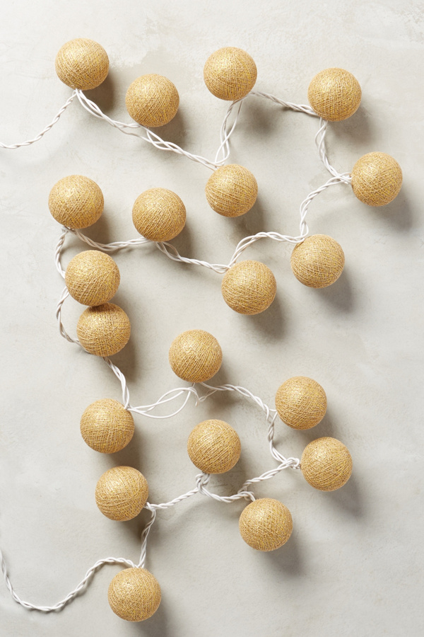 Full Moon String Lights | Anthropologie