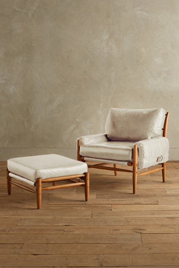Leather Rhys Chair | Anthropologie