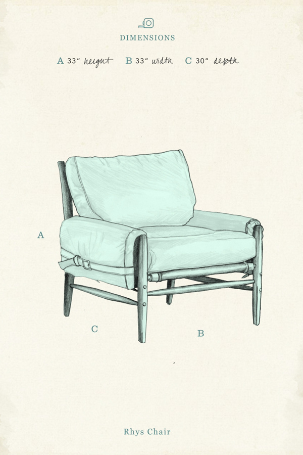 Leather Rhys Chair | Anthropologie