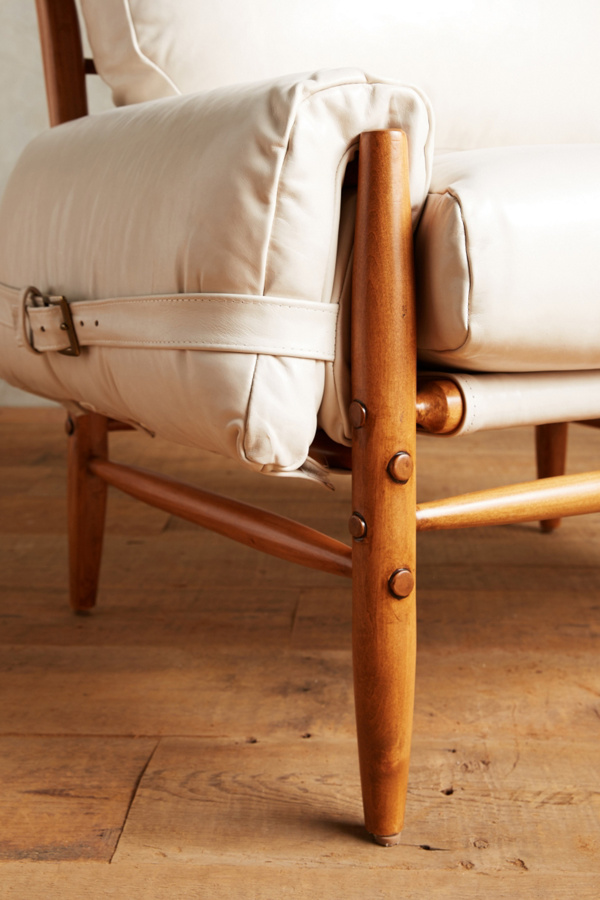Leather Rhys Chair | Anthropologie