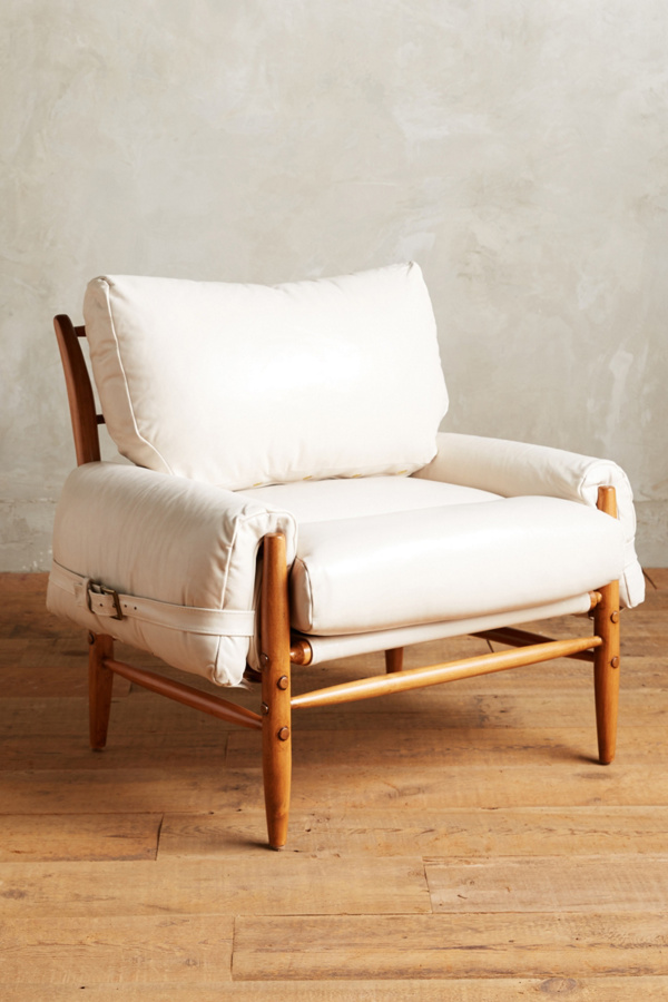 Leather Rhys Chair | Anthropologie