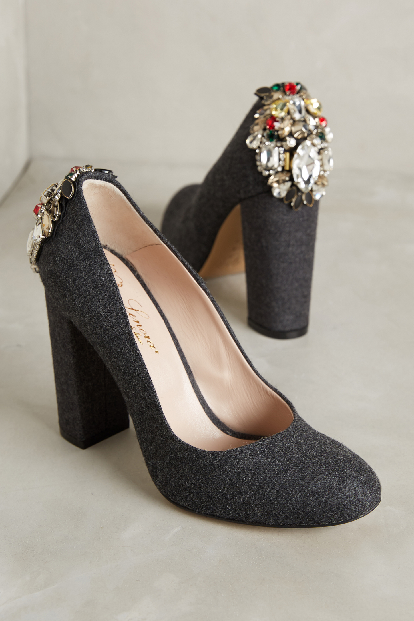 Lenora Scarpe di Lusso Rita Embellished Heels | Anthropologie
