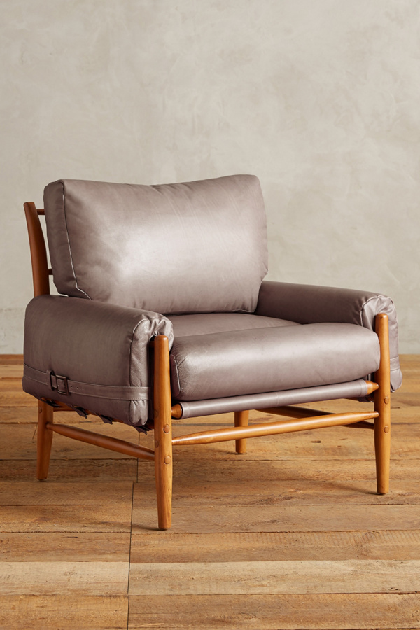 Leather Rhys Chair | Anthropologie