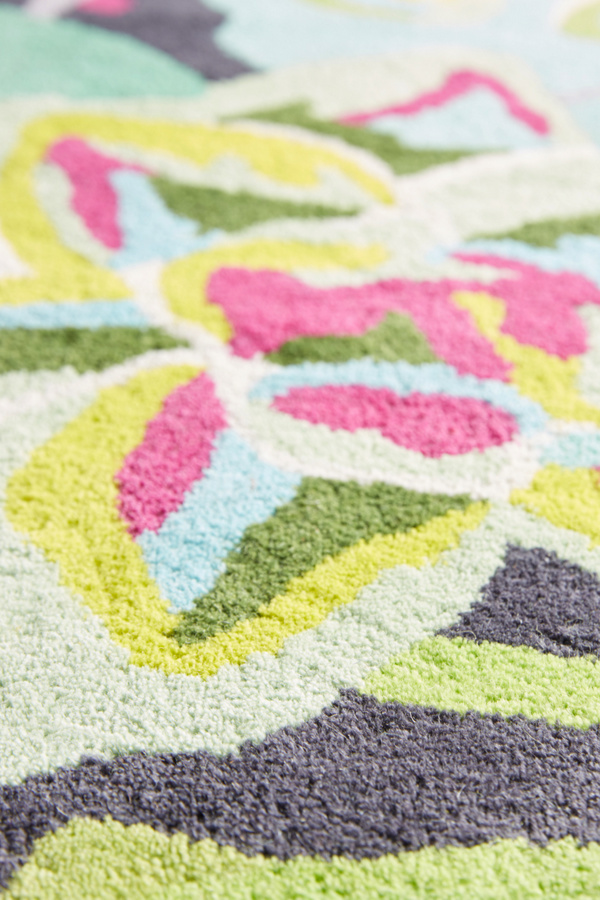 Succulent Garden Rug | Anthropologie