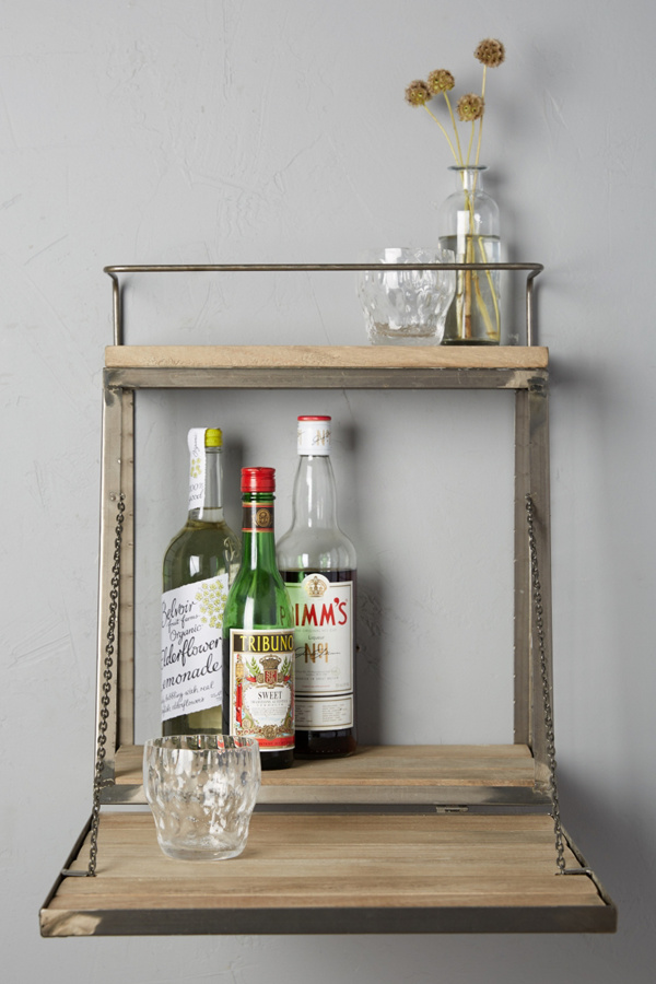 Fold-Down Bar Shelf | Anthropologie