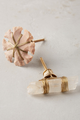 Wrapped Agate Knob | Anthropologie