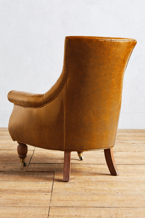 Slub Velvet Astrid Chair | Anthropologie