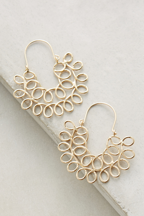 Ceres Hoops | Anthropologie