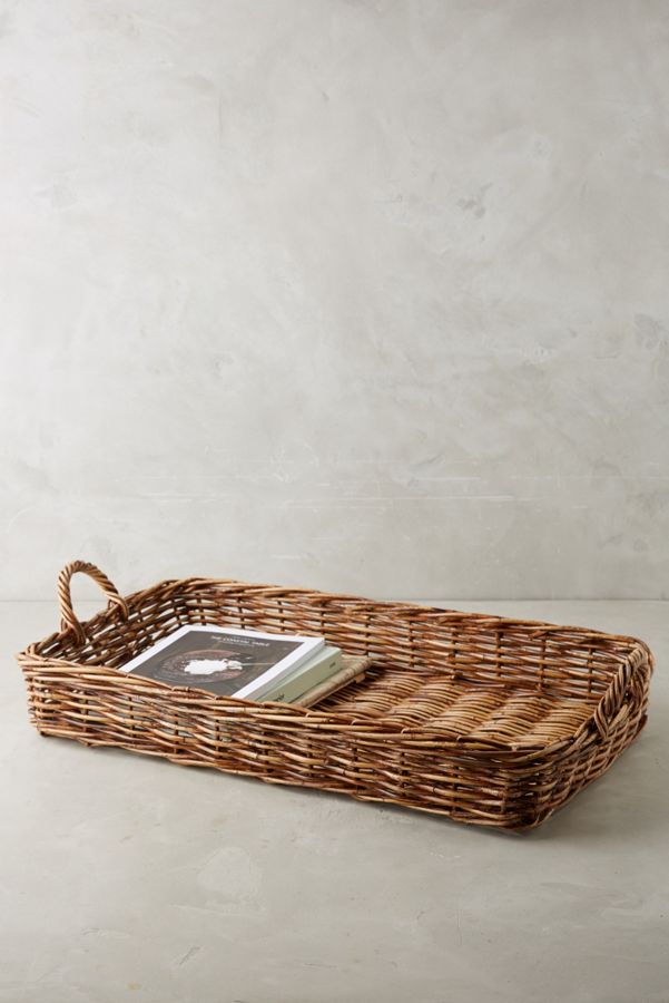 Woven Reed Tray | Anthropologie