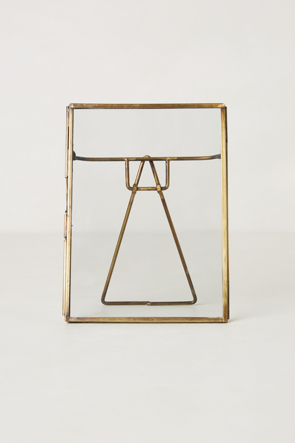 Pressed Glass Photo Frame | Anthropologie