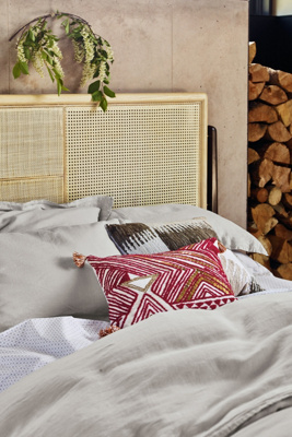 Patchwork Cane Bed | Anthropologie