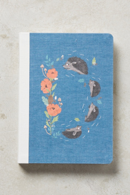 Flourished Monogram Journal | Anthropologie