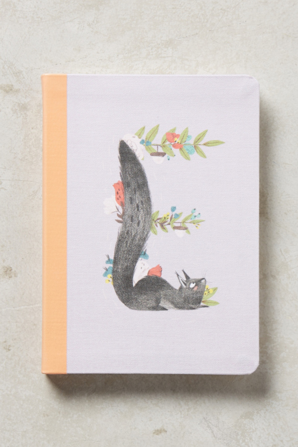 Woodland Monogram Journal | Anthropologie