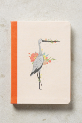 Flourished Monogram Journal | Anthropologie