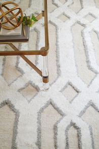 Hand-Tufted Trellis Rug | Anthropologie