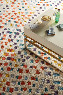 Multi-Dotted Rug | Anthropologie
