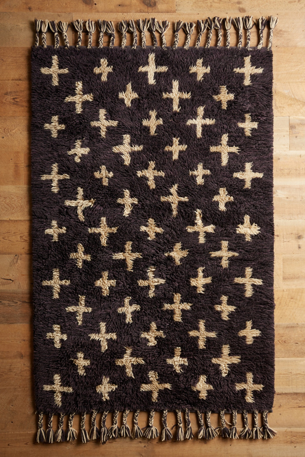 Moroccan Cross Rug | Anthropologie