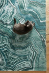 Malachite Rug | Anthropologie