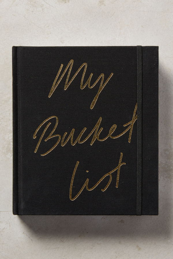 My Bucket List Fill-In Journal | Anthropologie