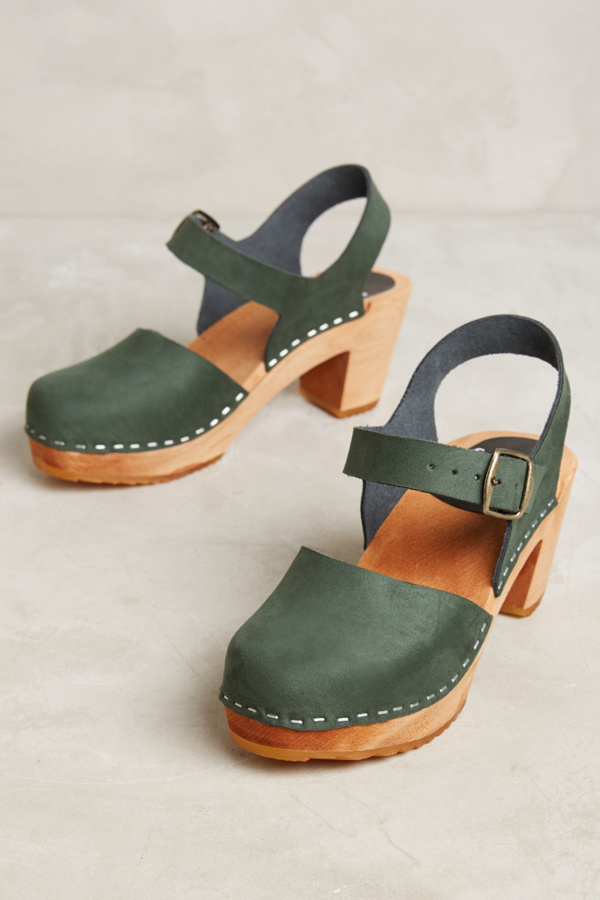 Funkis Camilla Ankle Strap Clogs | Anthropologie