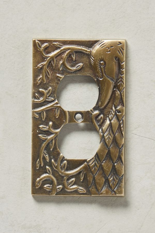 Swan Switch Plate | Anthropologie