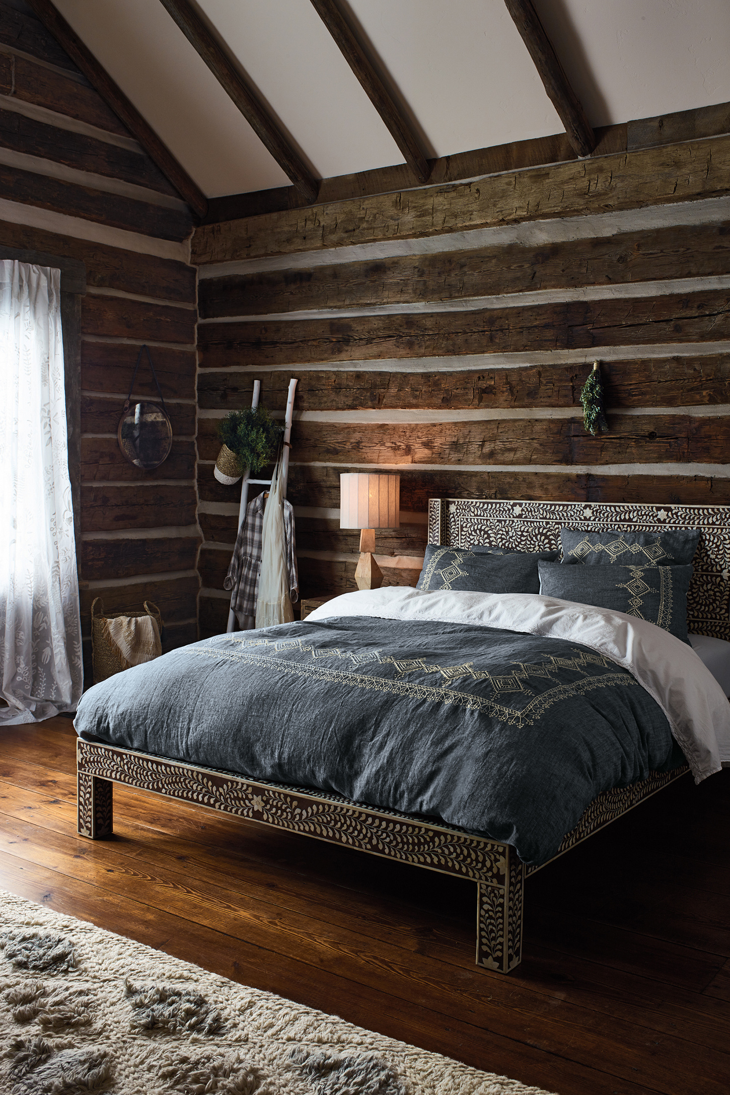 Bone Inlay Bed | Anthropologie