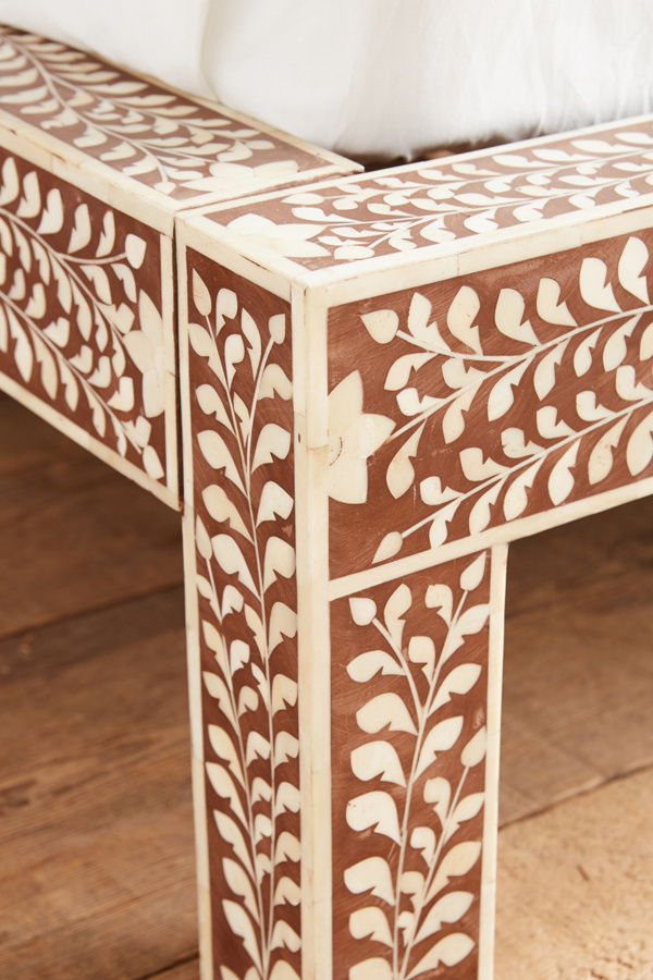 Bone Inlay Bed | Anthropologie