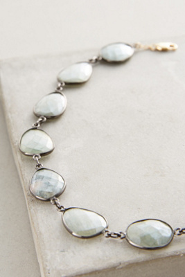 Bezeled Stone Choker | Anthropologie
