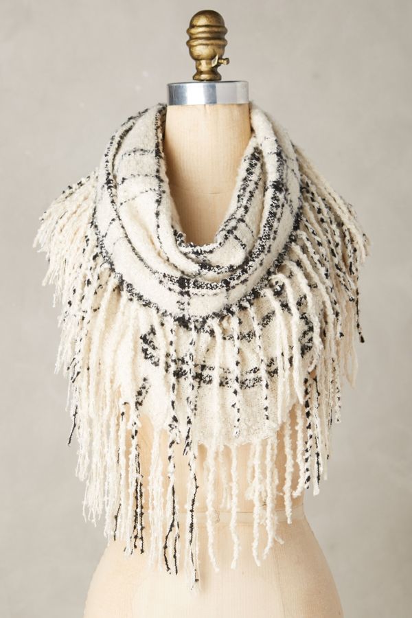 Fringed Infinity Scarf | Anthropologie