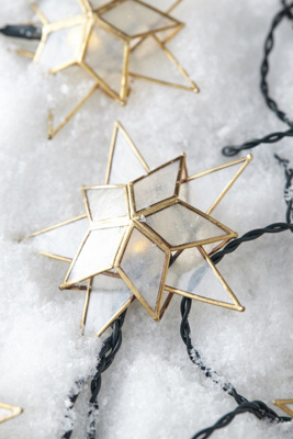 Capiz Star String Lights | Anthropologie