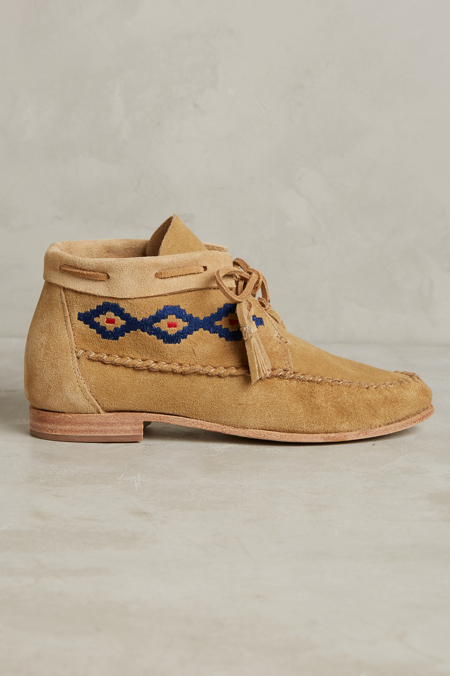 Sagebrush Moccasin Booties | Anthropologie