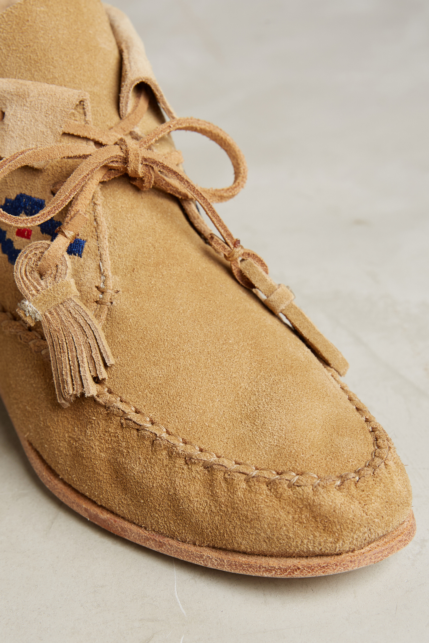 Sagebrush Moccasin Booties | Anthropologie