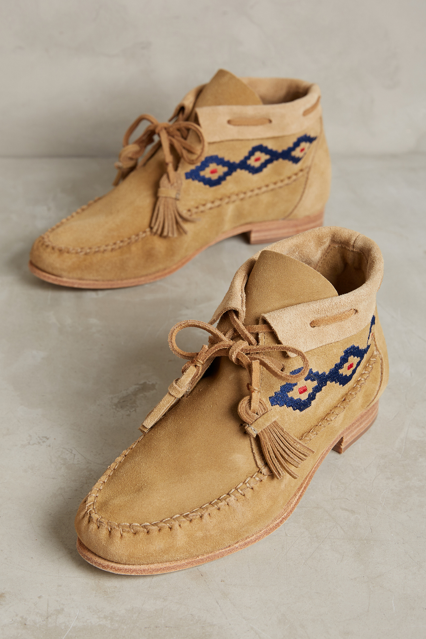 Sagebrush Moccasin Booties | Anthropologie
