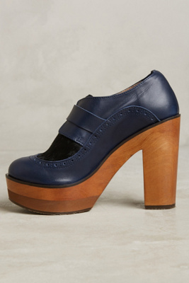 Cubanas Wave Buckle Platforms | Anthropologie