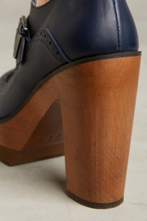 Cubanas Wave Buckle Platforms | Anthropologie