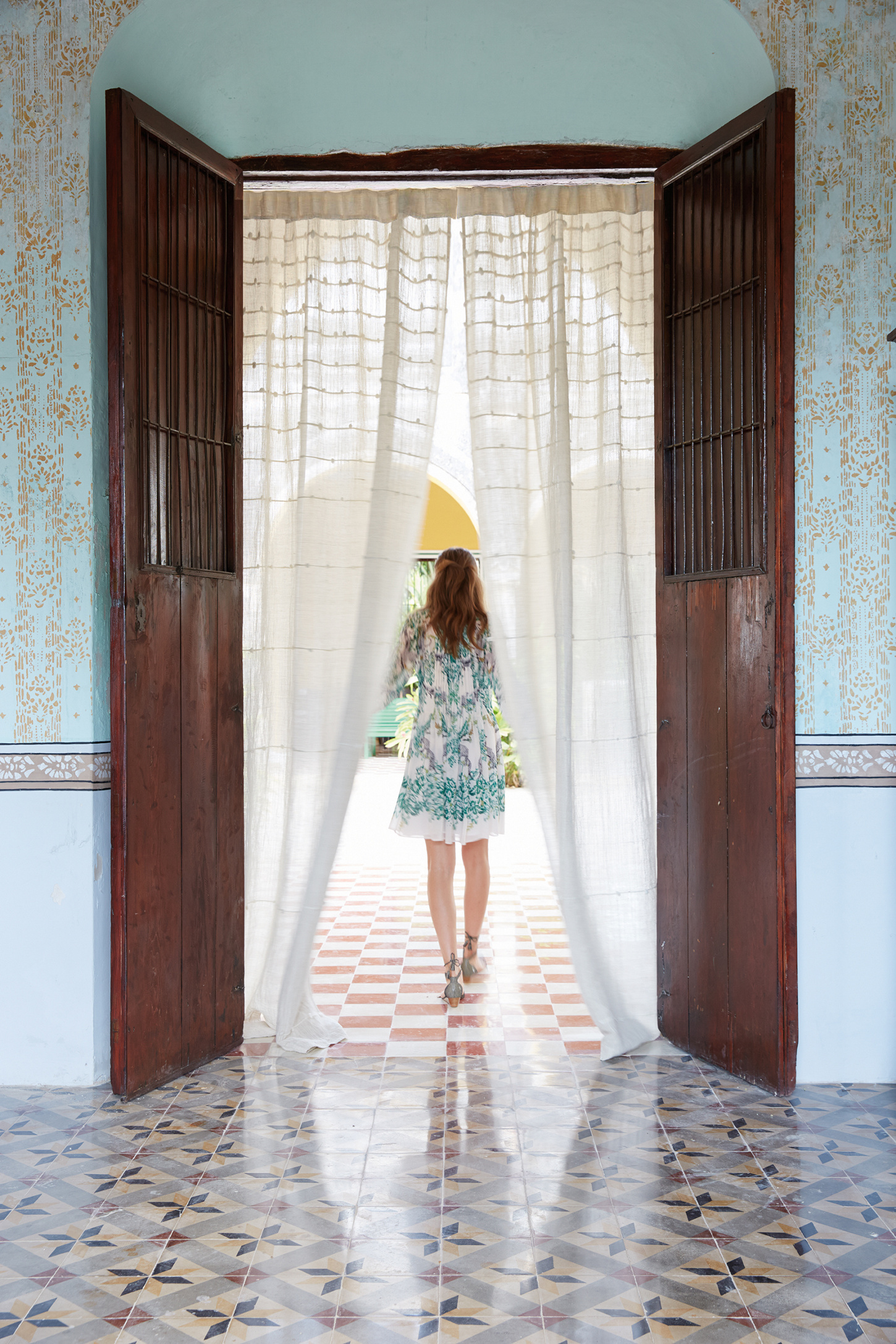 Handloom-Woven Curtain | Anthropologie