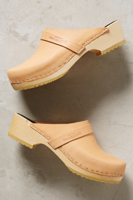 Swedish Hasbeens Husband Clogs | Anthropologie
