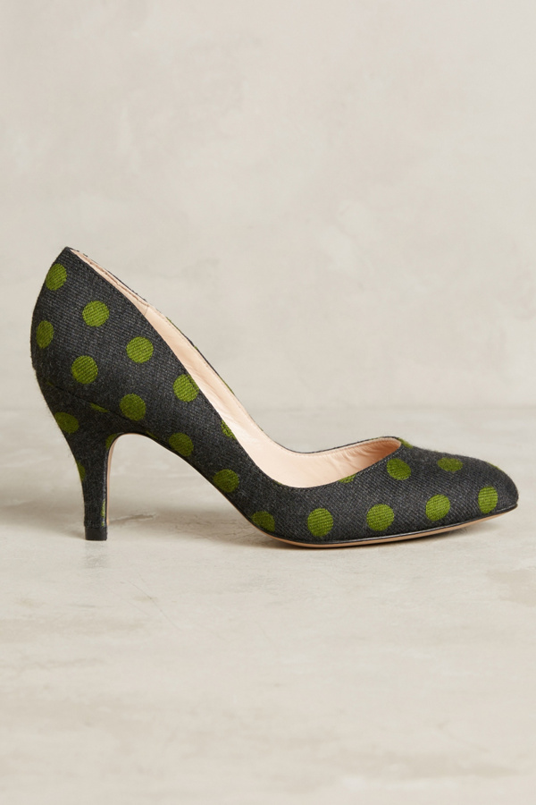 Lenora Dotted Vera Pumps | Anthropologie