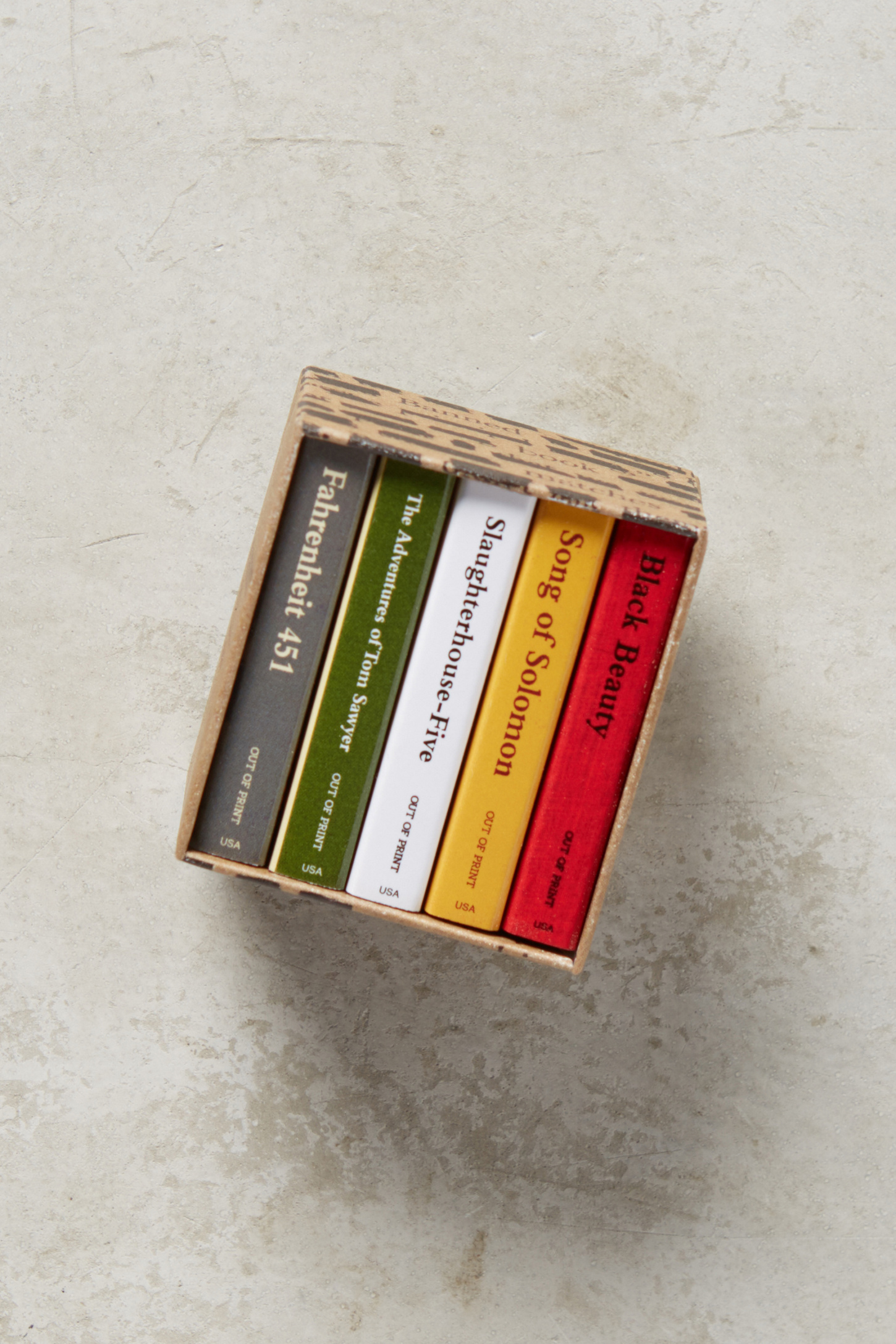 Novel Matchbook Set | Anthropologie