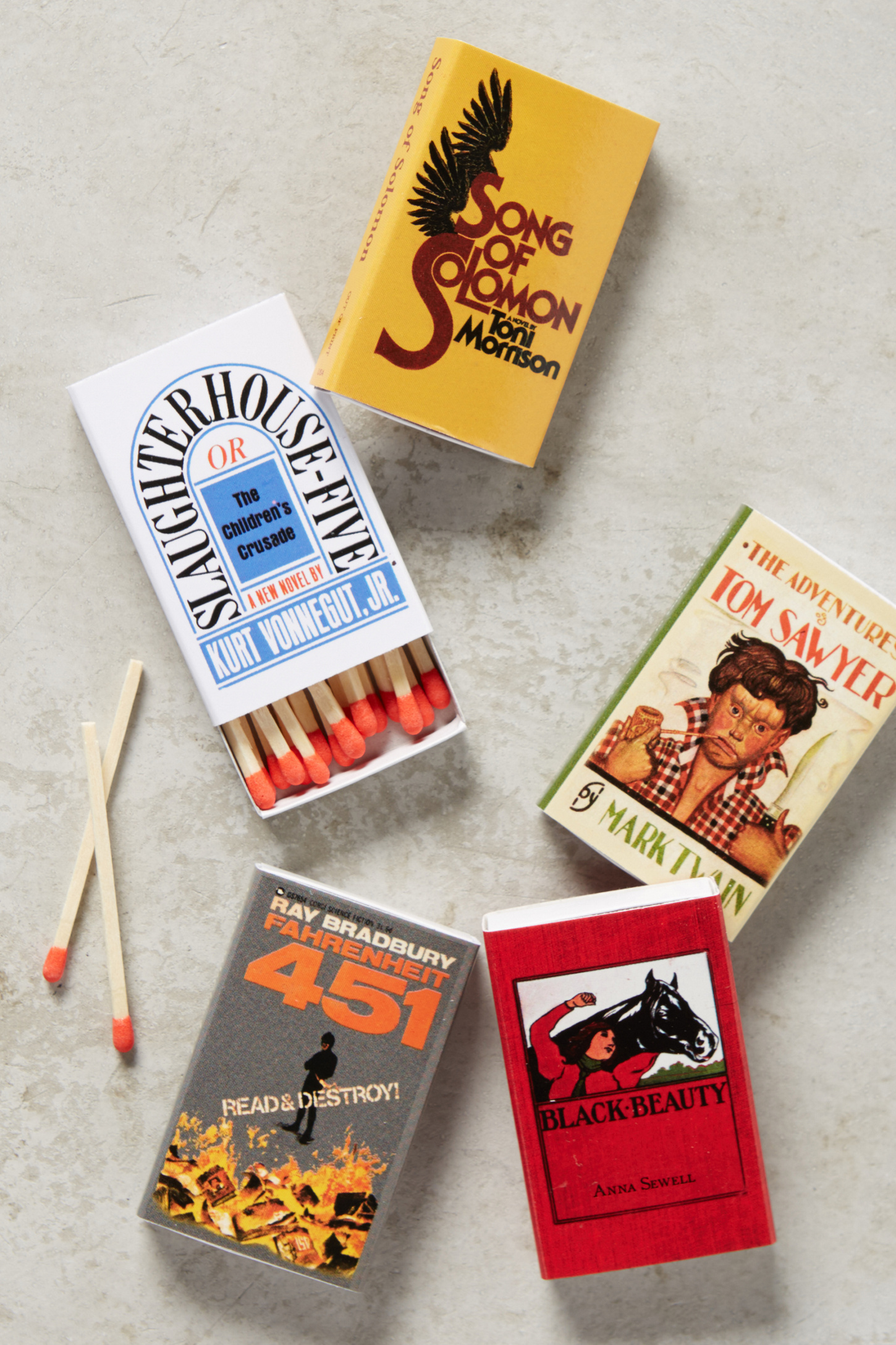 Novel Matchbook Set | Anthropologie