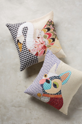Patchwork Pillow | Anthropologie