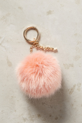 Charmed Pom Pom Keychain | Anthropologie