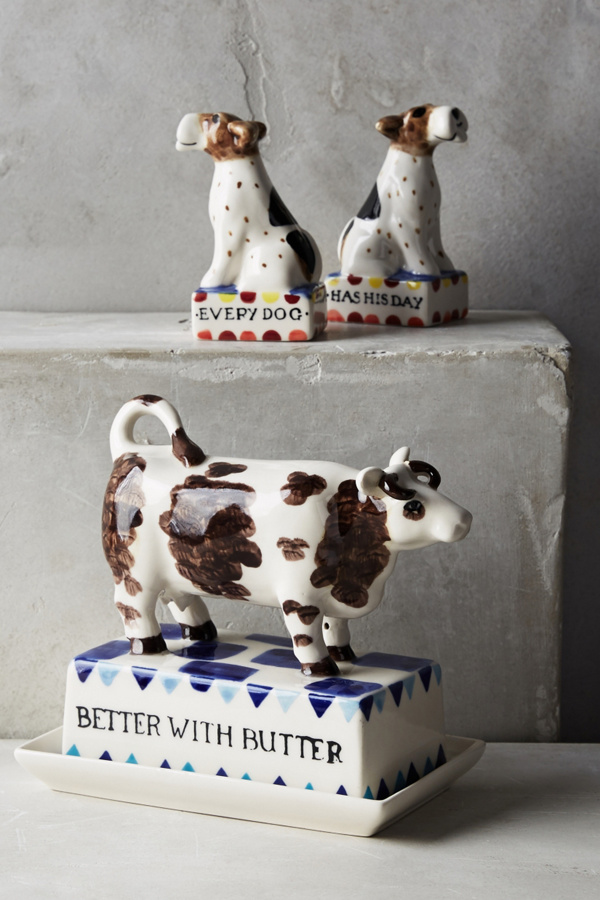 Every Dog Has His Day Salt & Pepper Shakers | Anthropologie