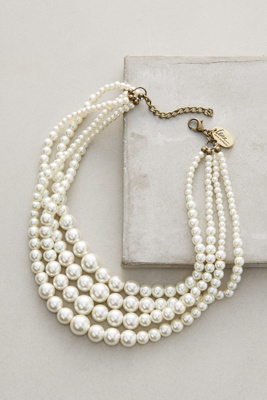 Dominique Layered Bib Choker | Anthropologie
